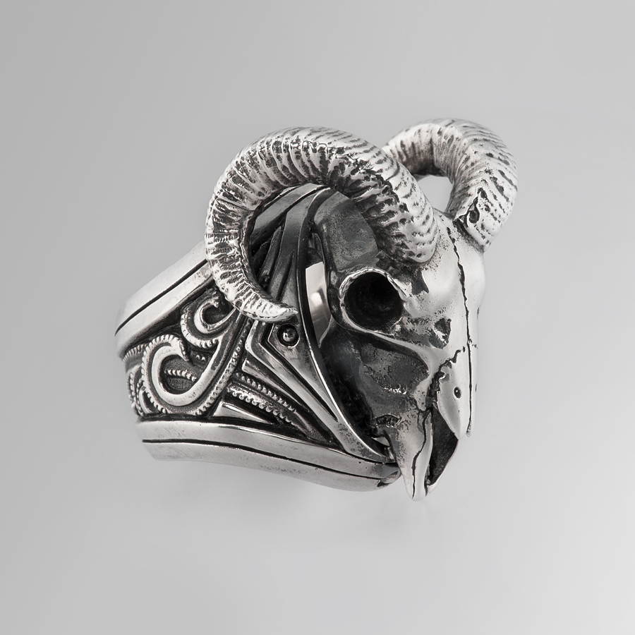 The Goat | Rings by Oz Abstract Tokyo | Online Boutique Oz Abstract ...