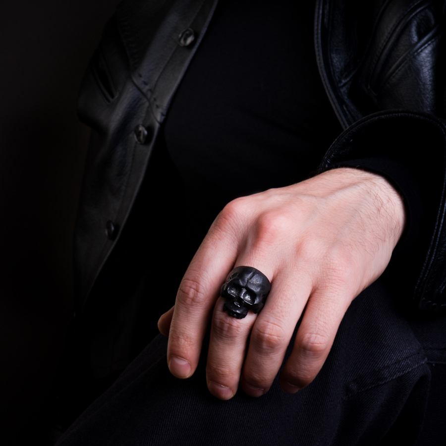 Mongoloid Skull (Steel) | Rings by Nakayama Hidetoshi | Online Boutique ...