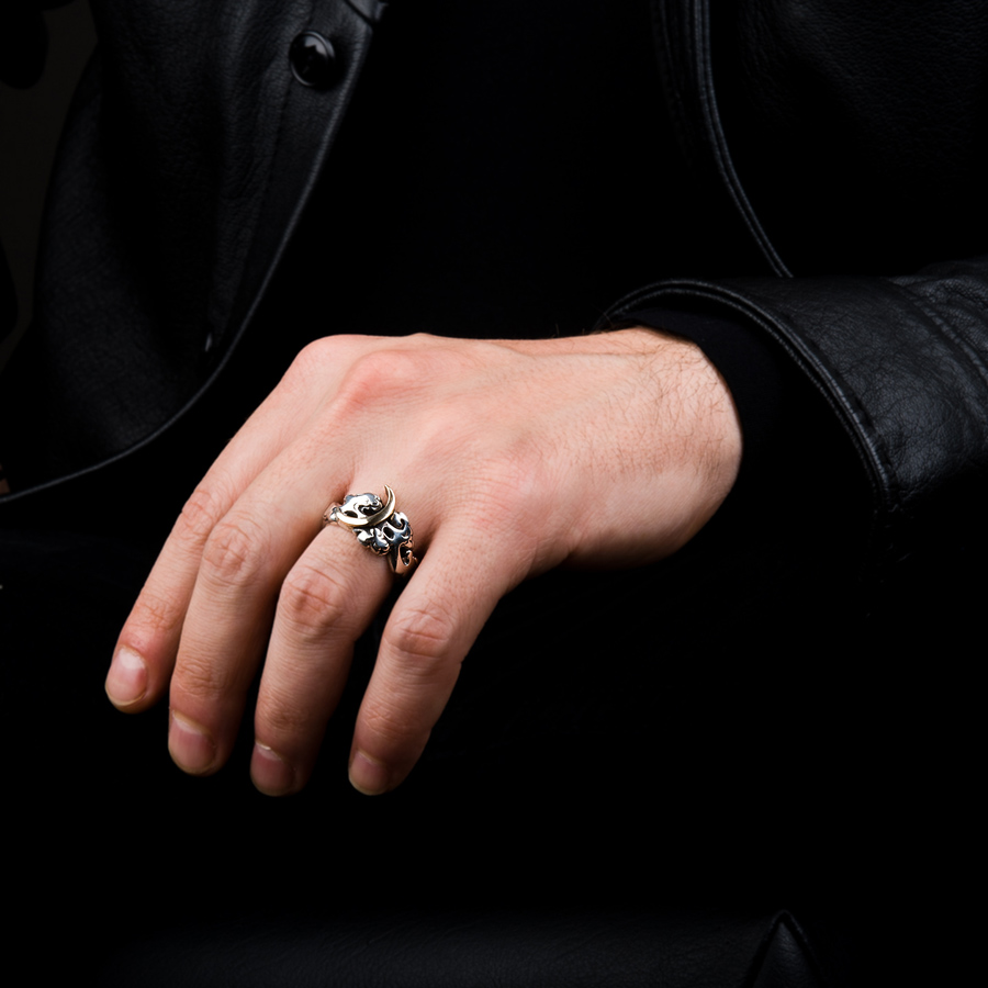 Moon & Clouds | Rings by boozebird | Online Boutique Oz Abstract Tokyo ...