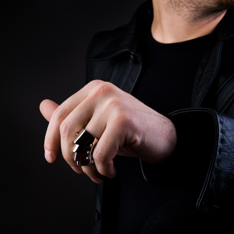 Armor Ring | Rings by Anonymous | Online Boutique Oz Abstract Tokyo, Japan