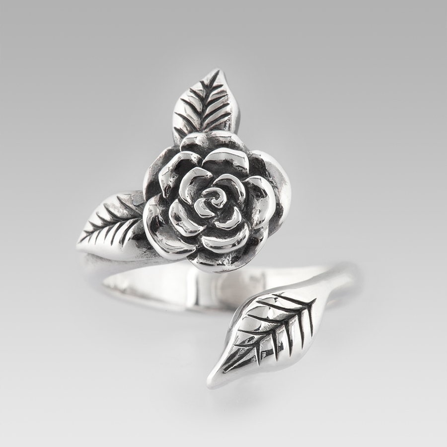 Free size Rose | Rings by Oz Abstract Tokyo | Online Boutique Oz ...