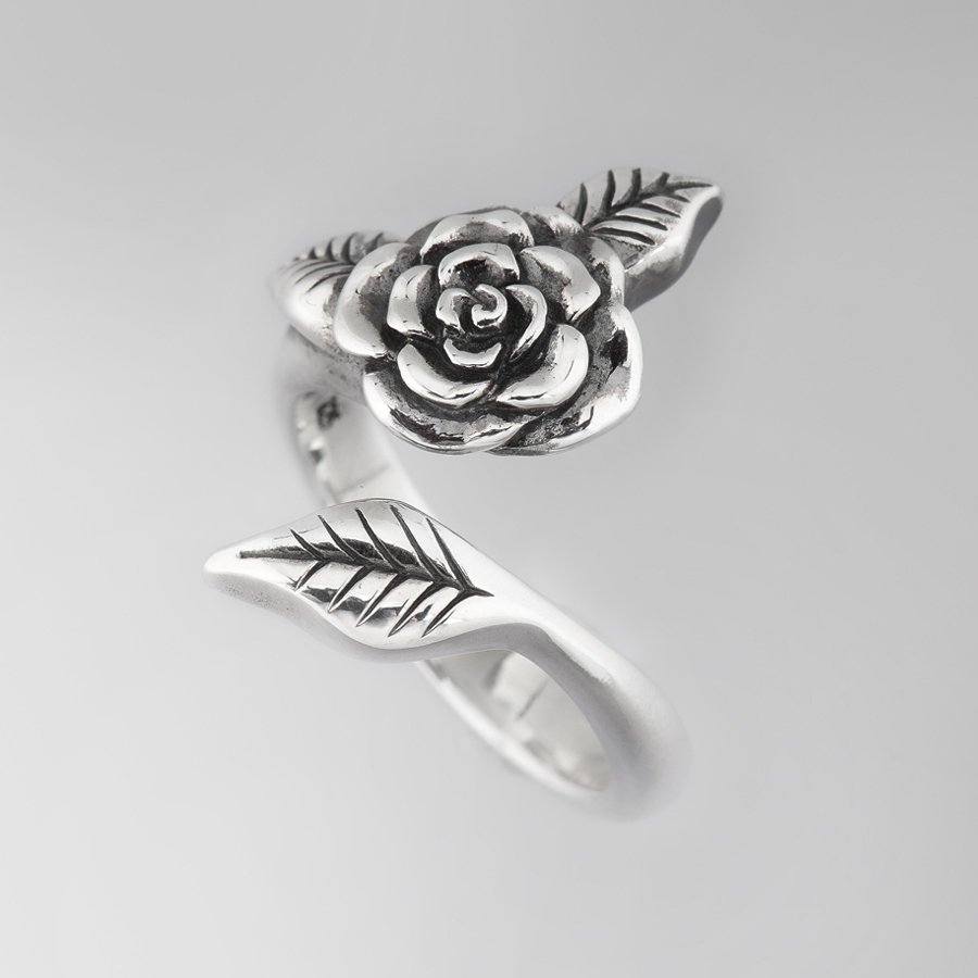 Free size Rose | Rings by Oz Abstract Tokyo | Online Boutique Oz ...