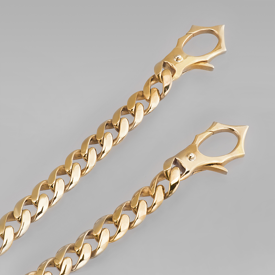 Liberation (Brass) | Wallet Chains by Oz Abstract Tokyo | Online ...