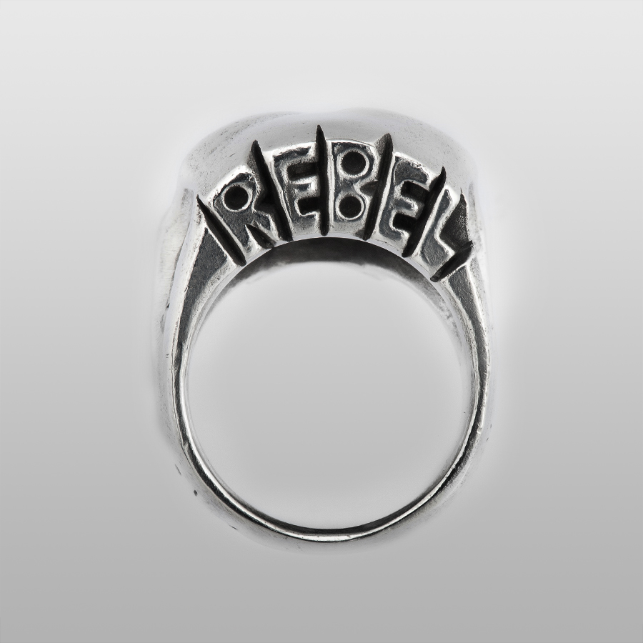 Rebel Skull | Rings by BigBlackMaria | Online Boutique Oz Abstract ...