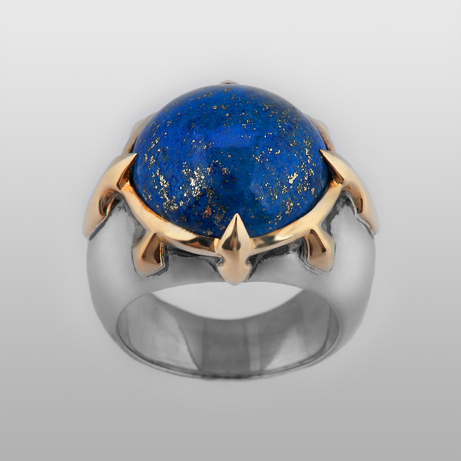 Cardinal Ring (Lapis) | Rings by Oz Abstract Tokyo | Online Boutique Oz ...