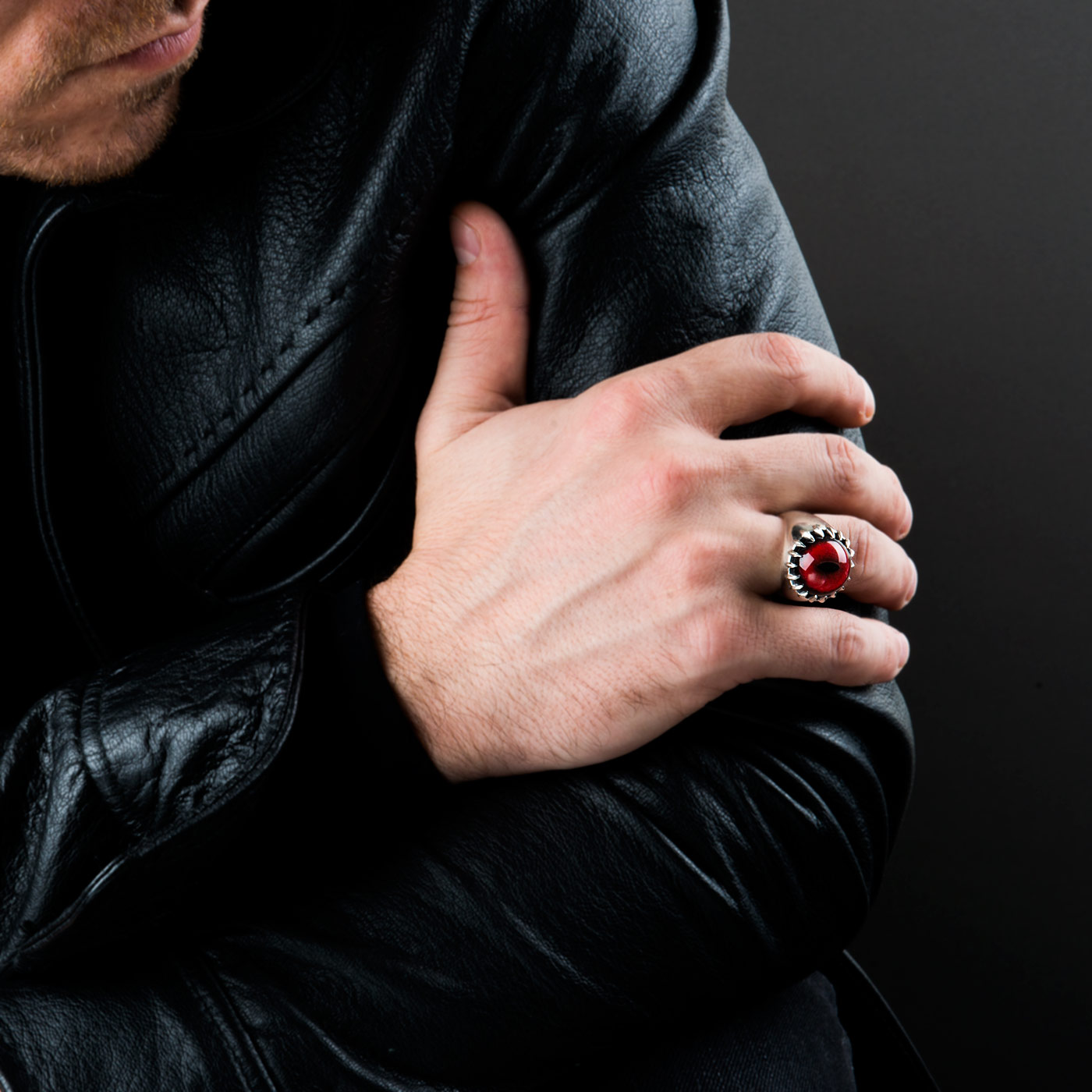 Evil Red Eye | Rings by Oz Abstract Tokyo | Online Boutique Oz Abstract ...