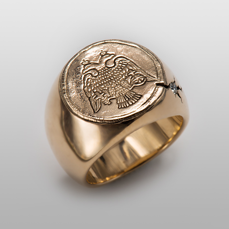 Double Head Eagle Royal (Gold) | Rings by Oz Abstract Tokyo | Online ...
