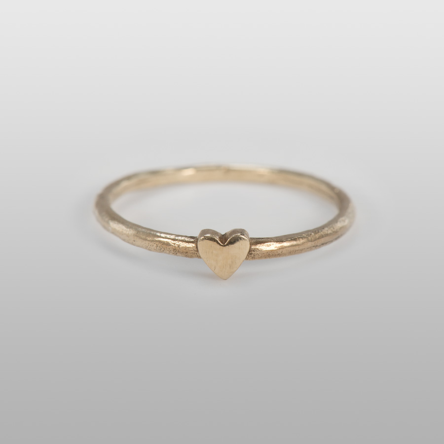 small heart ring (Gold) | Rings by Kalico Lucy | Online Boutique Oz ...