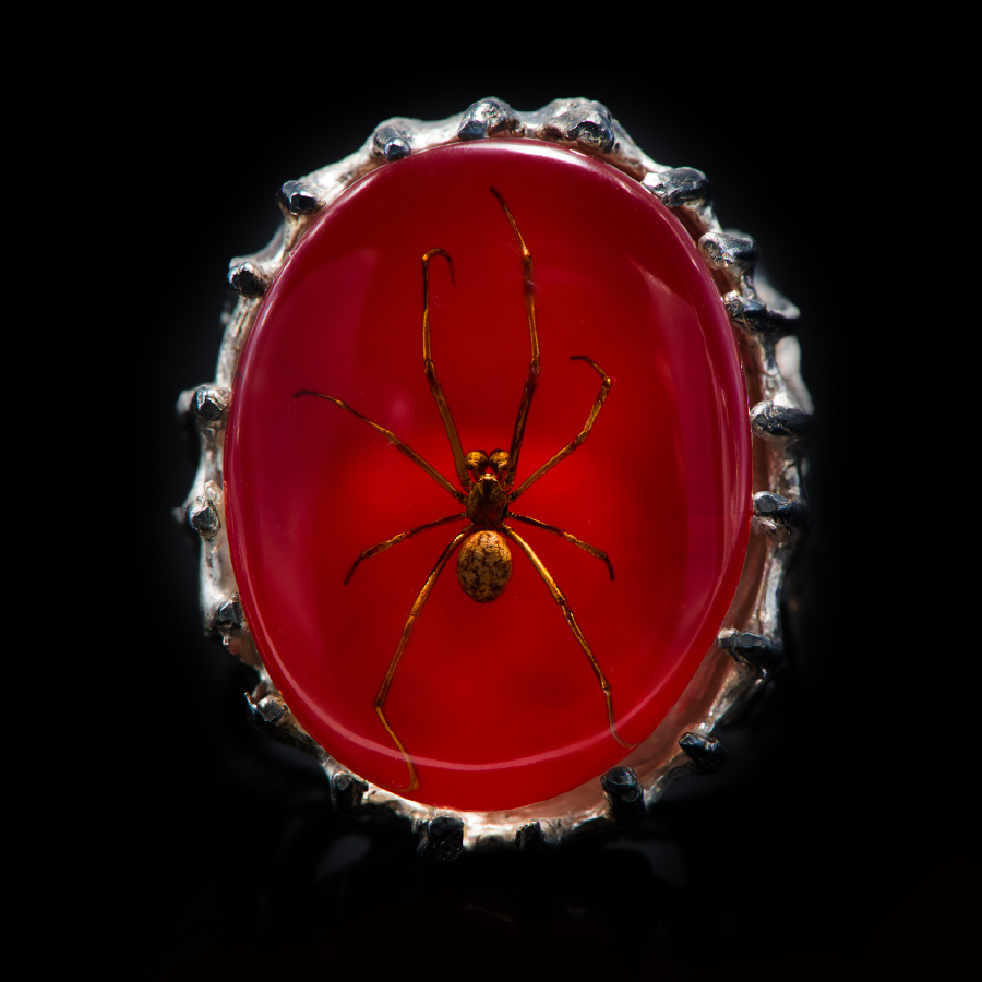 Oval Red | Rings by MFM Productions | Online Boutique Oz Abstract Tokyo ...