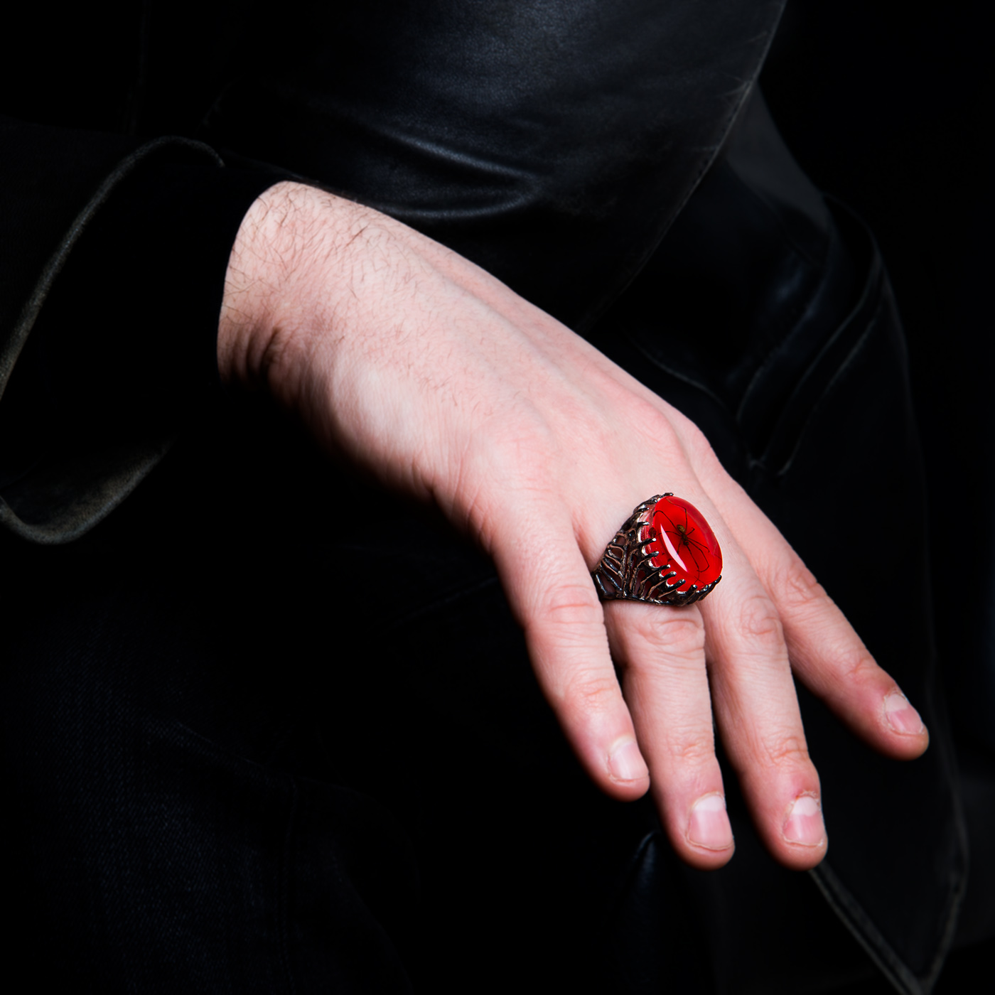 Oval Red | Rings by MFM Productions | Online Boutique Oz Abstract Tokyo ...