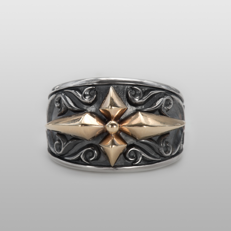 StarCross (Gold) | Rings by Oz Abstract Tokyo | Online Boutique Oz ...