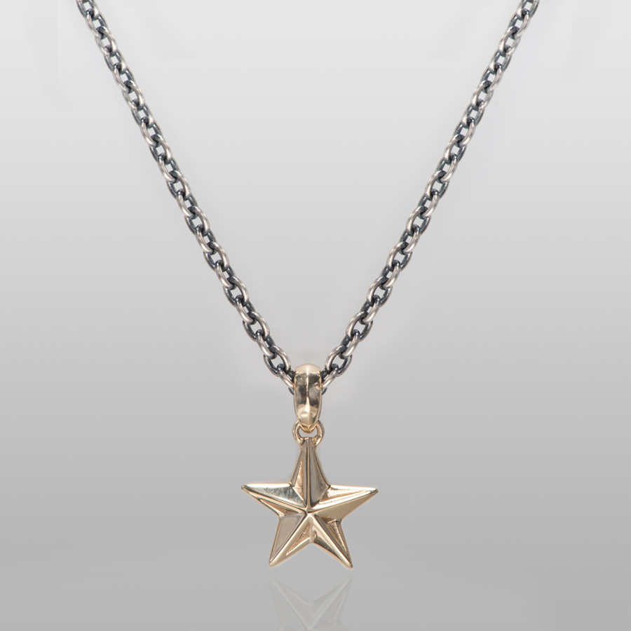 Little Star (Gold) | Pendants, Necklaces & Chokers by Oz Abstract Tokyo ...