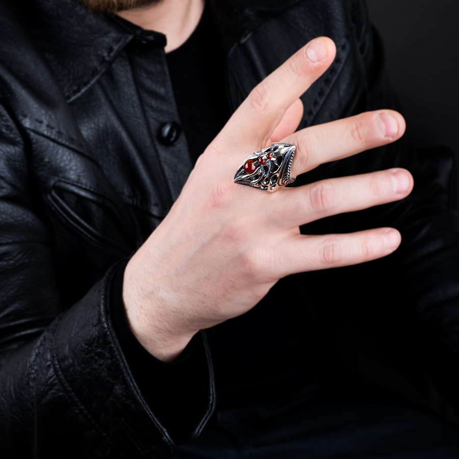 AN-VR-31Cr | Rings by Ability Normal | Online Boutique Oz Abstract ...