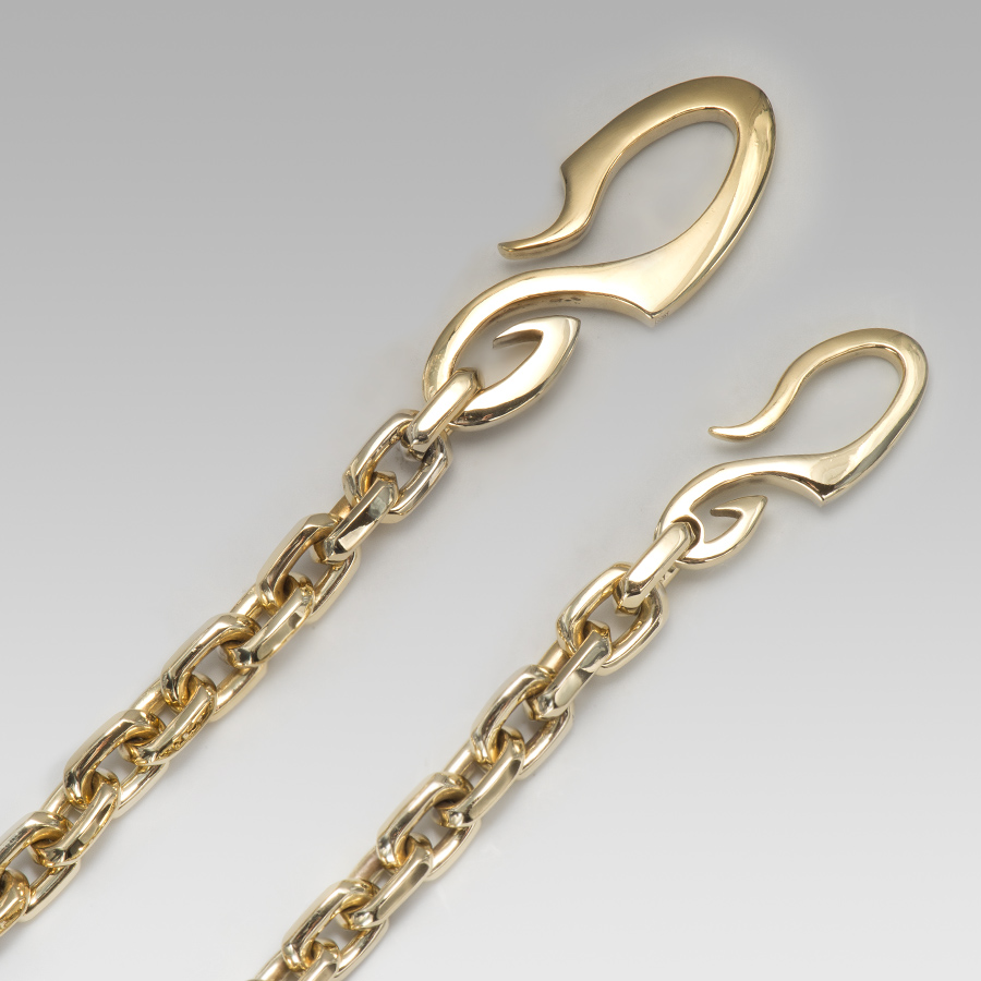 Shackles (Brass) | Wallet Chains by Oz Abstract Tokyo | Online Boutique ...