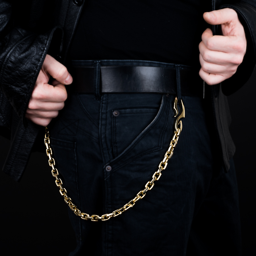 Shackles (Brass) | Wallet Chains by Oz Abstract Tokyo | Online Boutique ...