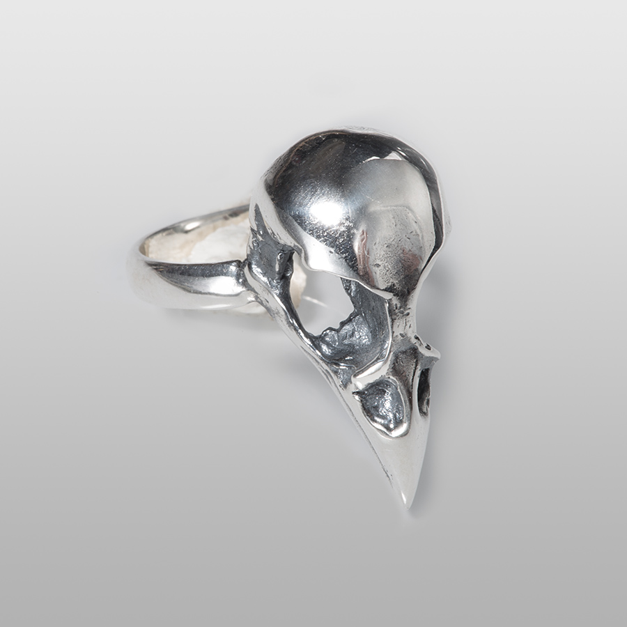 crow skull ring | Rings by Oz Abstract Tokyo | Online Boutique Oz ...