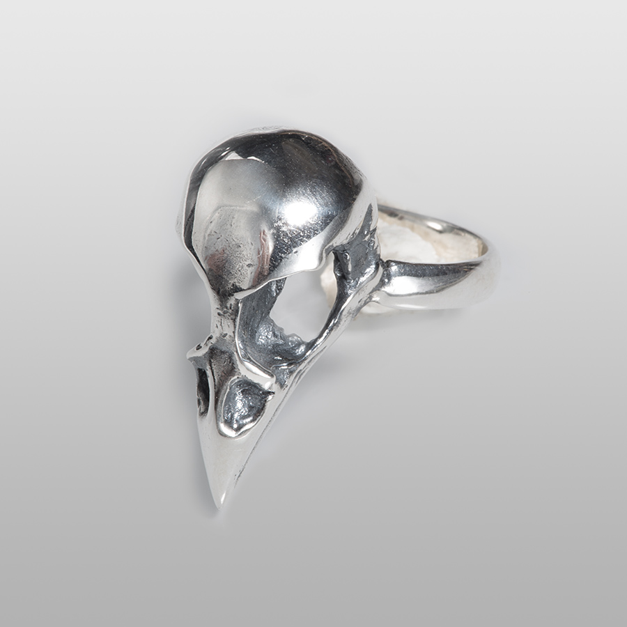 crow skull ring | Rings by Oz Abstract Tokyo | Online Boutique Oz ...