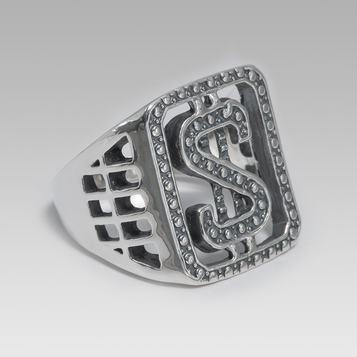 Doller Symbol Ring | Rings by Anonymous | Online Boutique Oz Abstract ...
