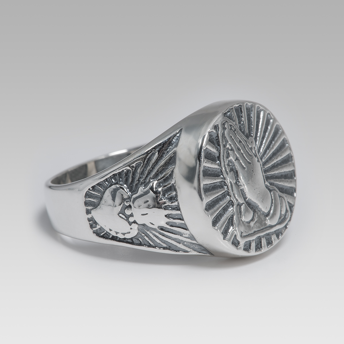 Praying Hands Ring | Rings by Anonymous | Online Boutique Oz Abstract ...