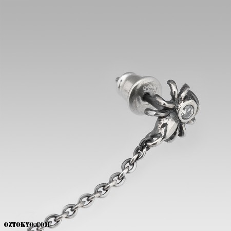 Spider & Web (SingleChain-Zirconia) | Pierces & Ear Cuffs by Oz ...